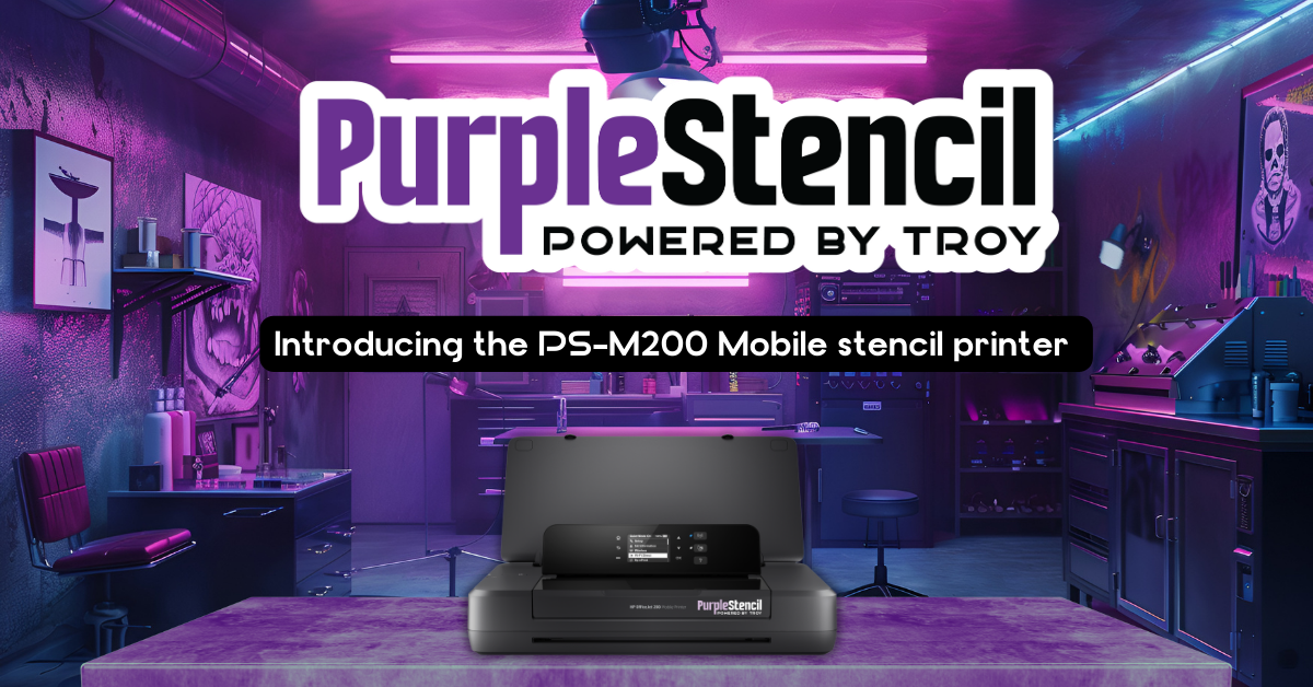 TROY Group Unveils PurpleStencil, Revolutionizing Tattoo Stencil Printing